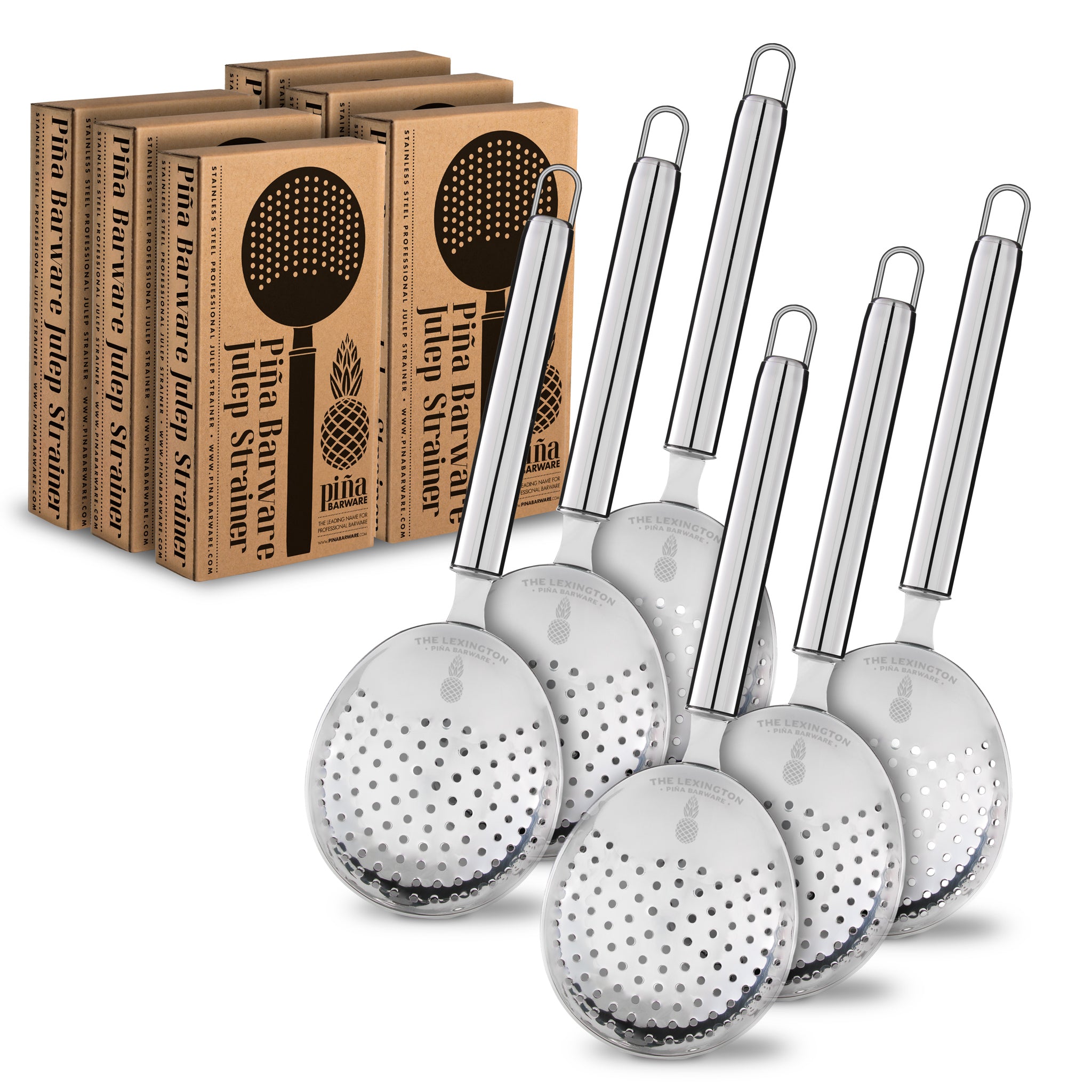 The Lexington - 6-Pack Commercial Bar Pack, Polished Finish – Piña Barware